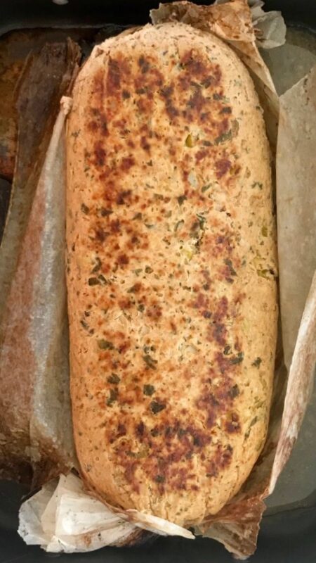 Stuffed Chicken Loaf with Prosciutto and Halloumi - Cuisinovia