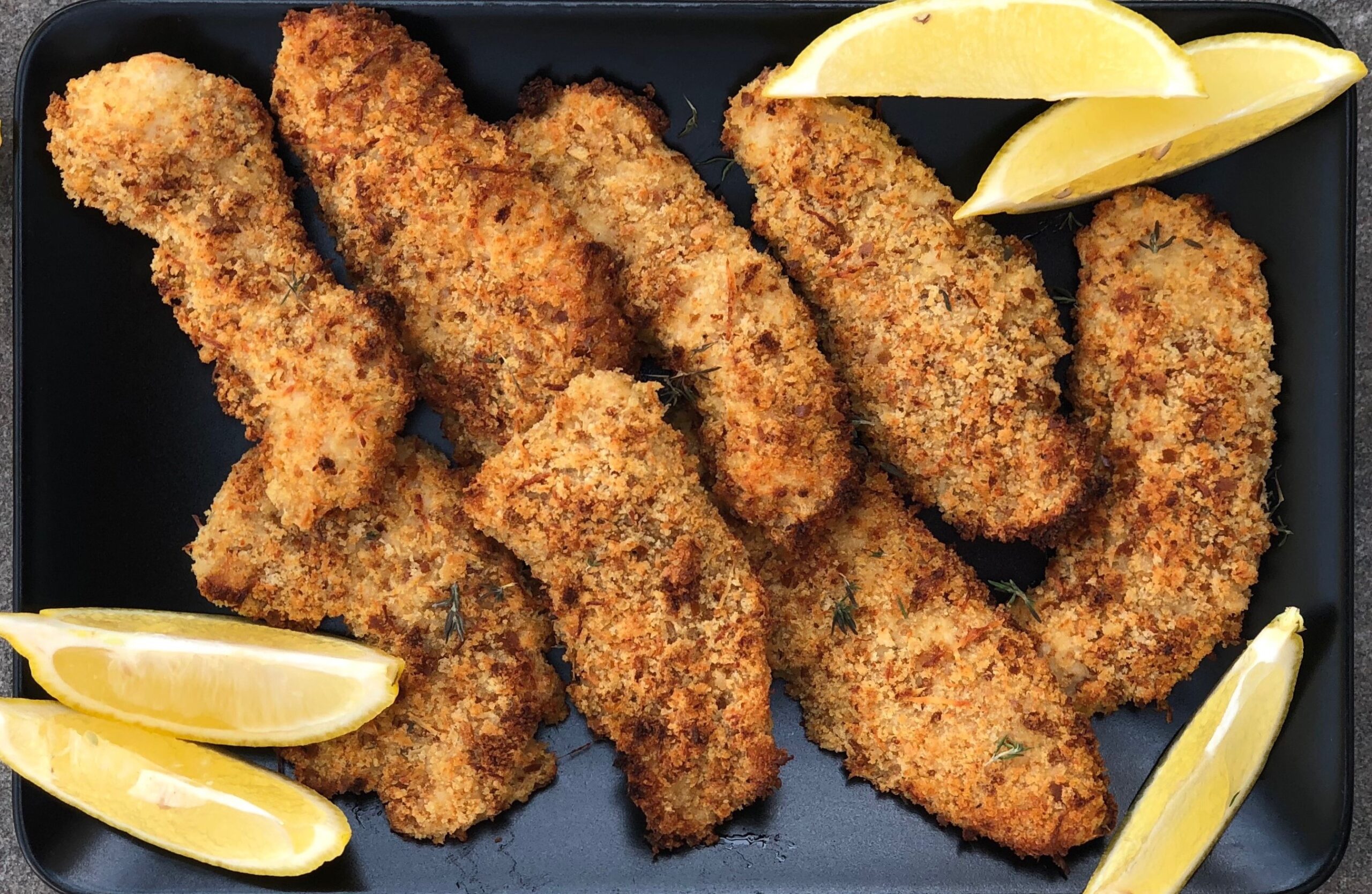 Crunchy, Baked Turkey fingers - Cuisinovia