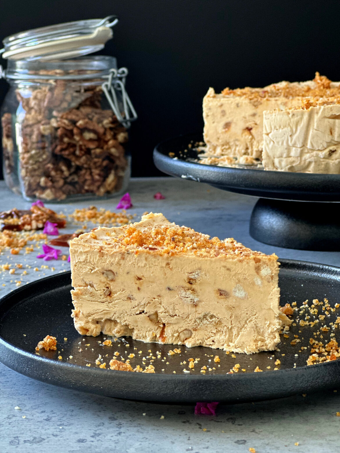 Best-ever Frozen Caramel Cheesecake - Cuisinovia