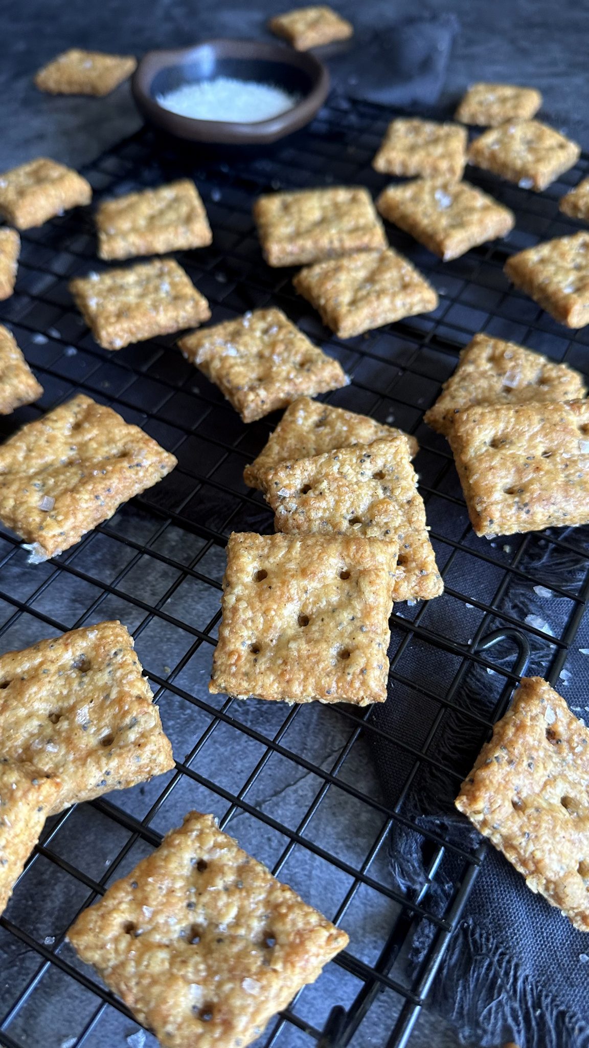 Oats Cheese Crackers - Cuisinovia